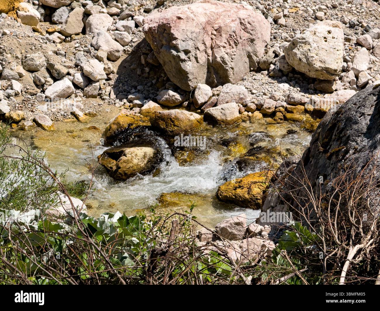Reutte, Austria. 22nd June, 2025. Hiking on the track to mountain hut ...