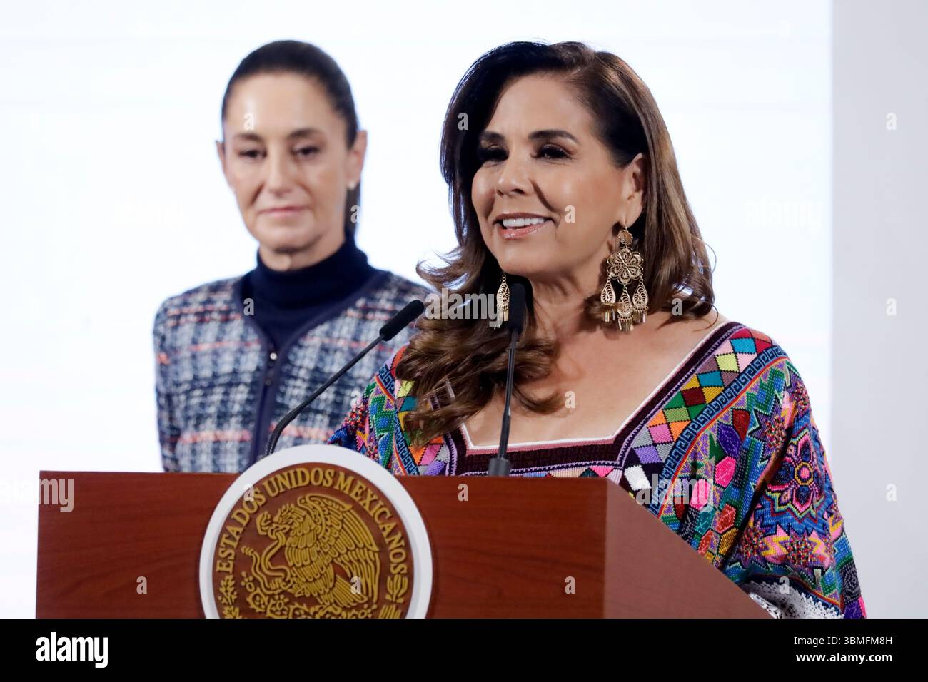 Mexico City, Mexico. 26th June, 2025. Governor of the State of Quintana ...