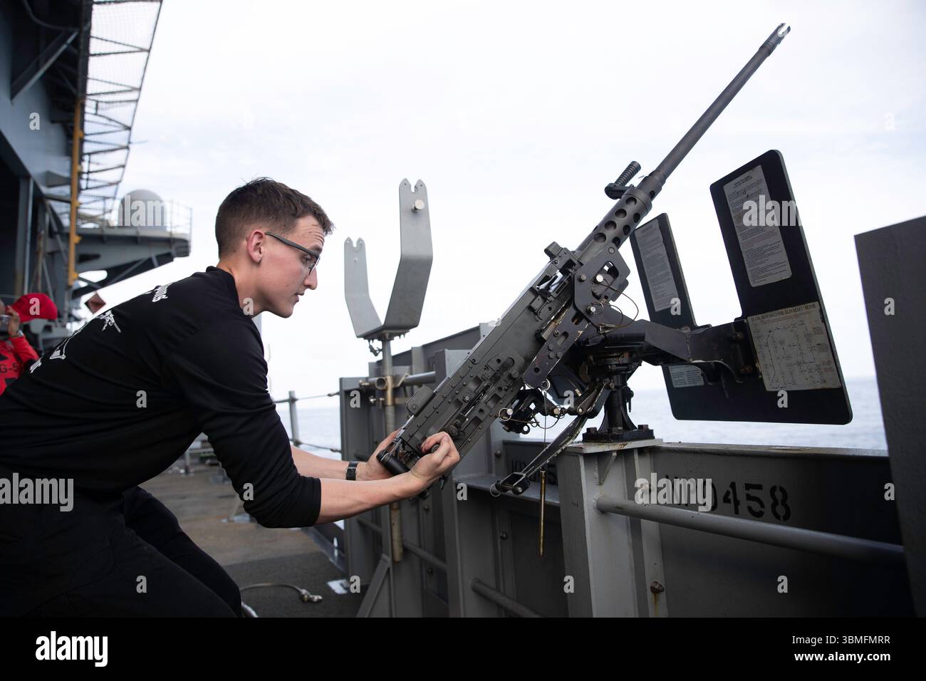 Gunner’s Mate 2nd Class Michael Cassaro, from Milford, California ...