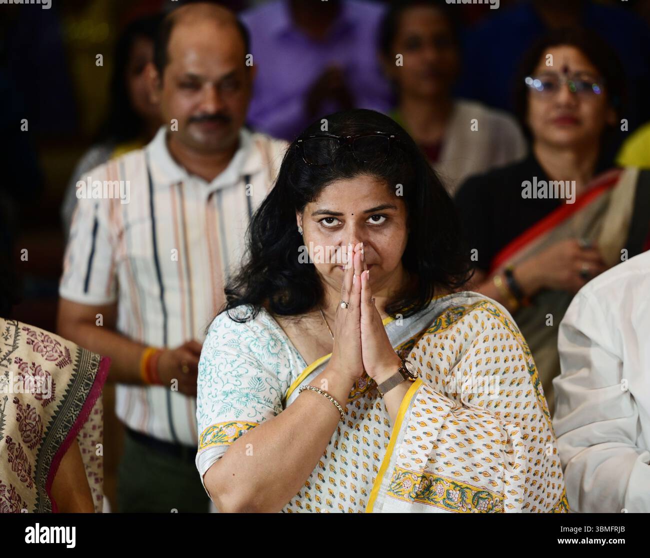 LUCKNOW, INDIA - JUNE 26: Astronaut Shubhanshu Shukla's parents ...