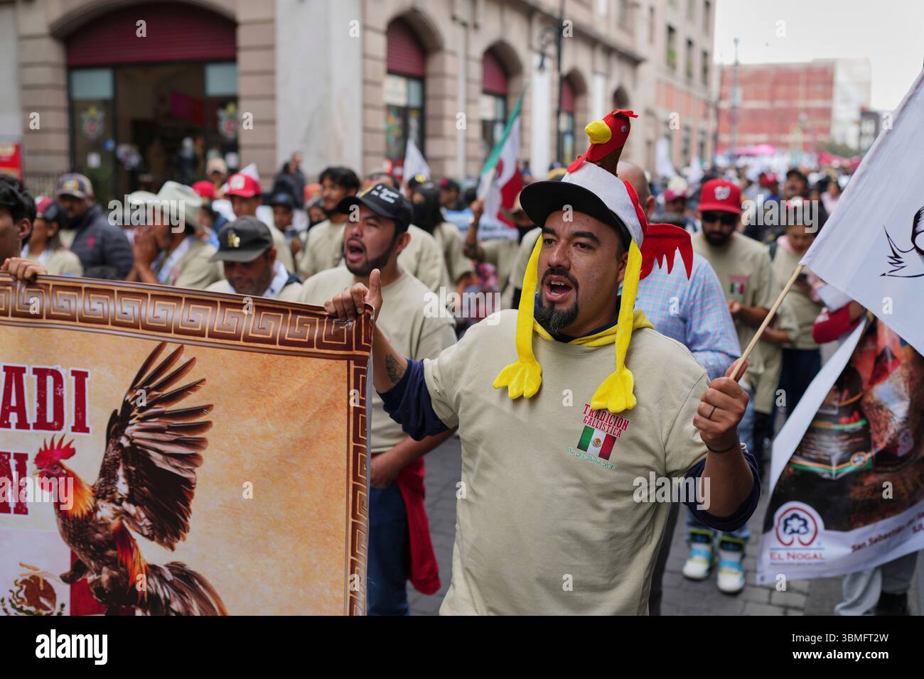 People protest against laws that ban animal blood sports like ...