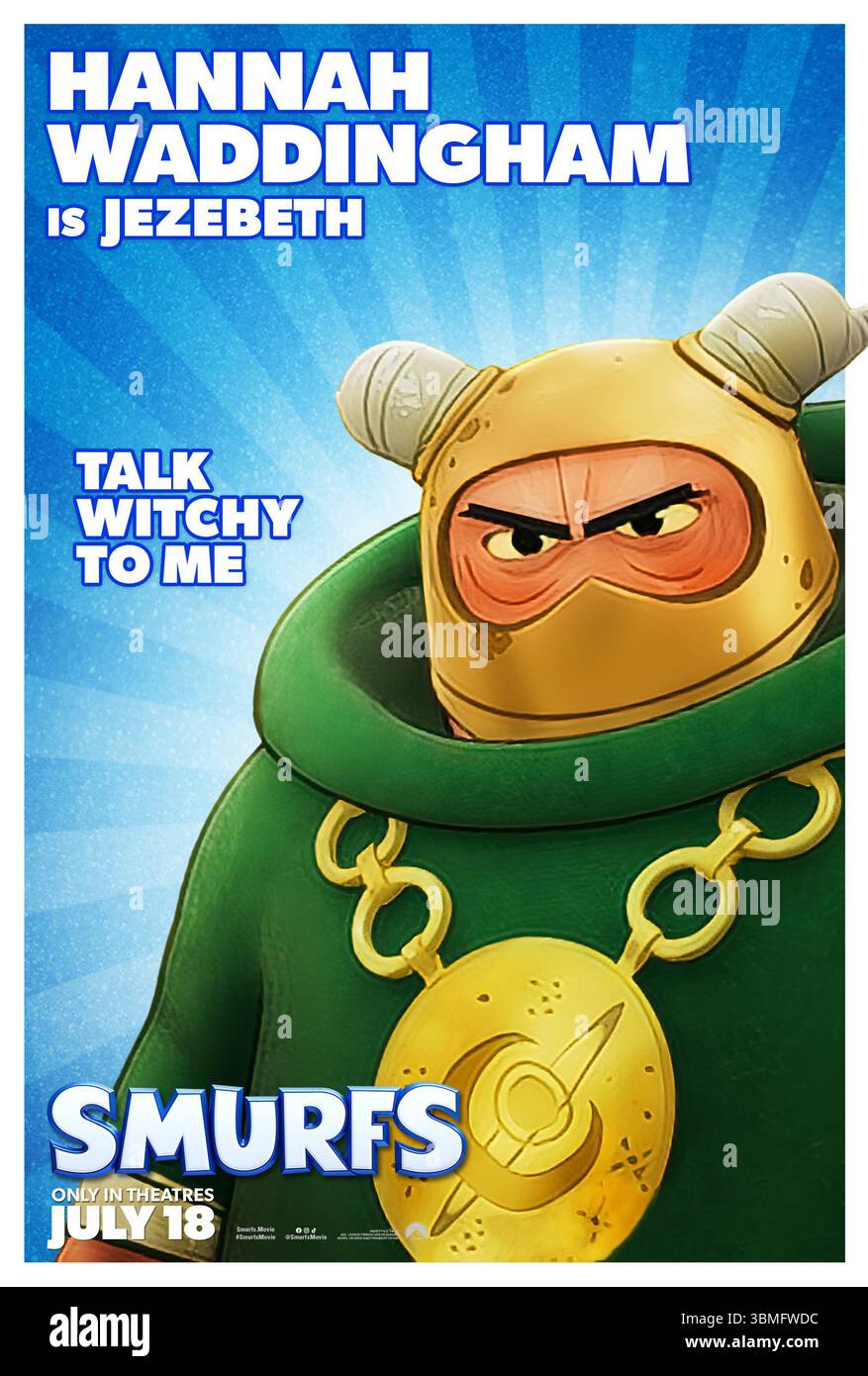 Smurfs 2025 The Smurfs Movie 2025 Poster Art Filmstill Editorial