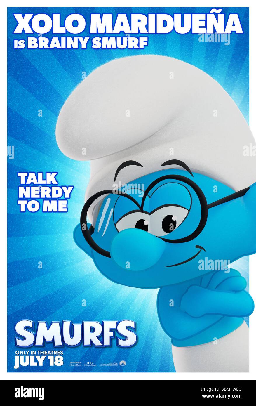 Smurfs 2025 The Smurfs Movie 2025 Poster Art Filmstill Editorial