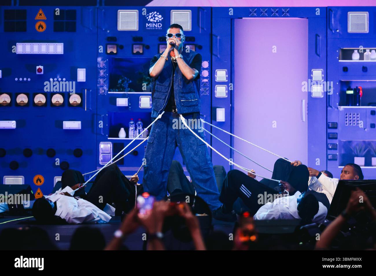 Milan, Italy. 26th June, 2025. Milan, Marracash performs in concert ...