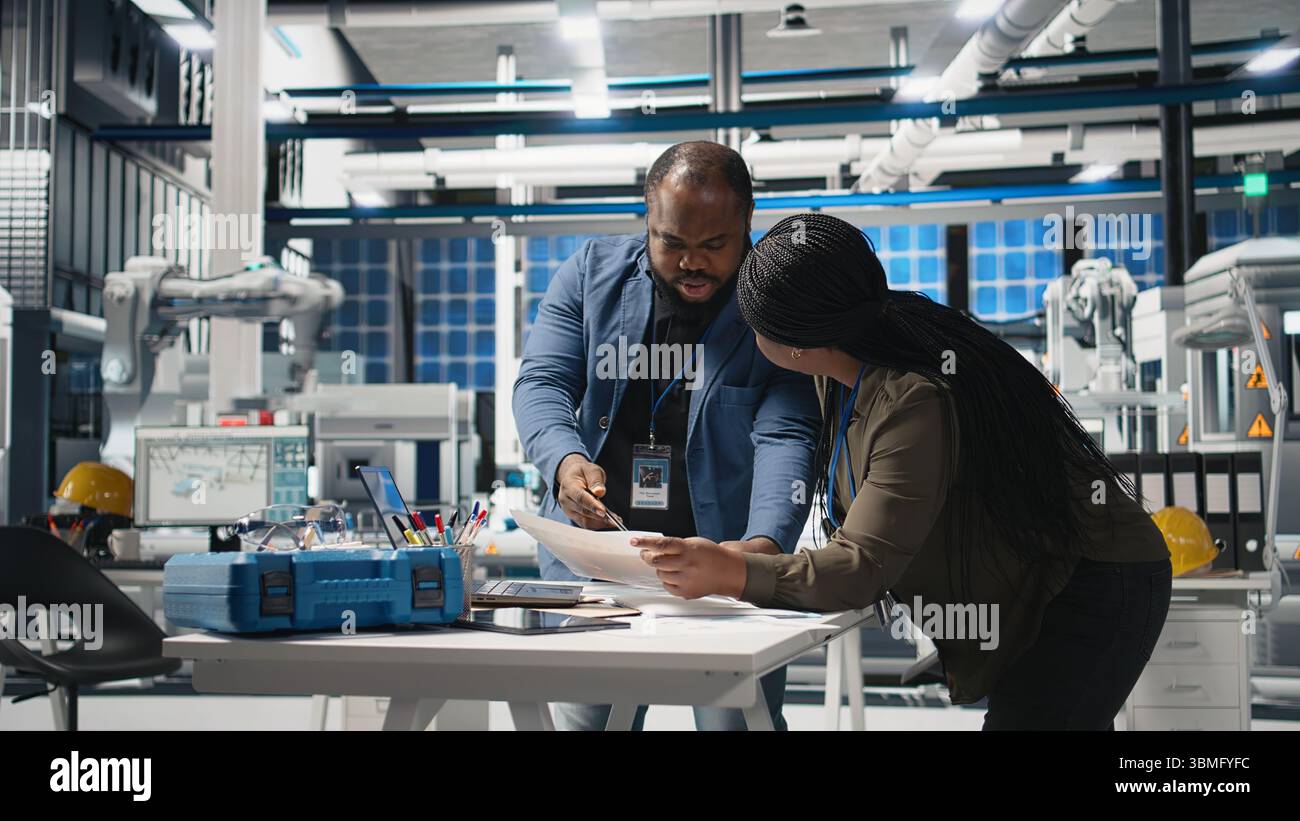 Black engineering professionals directors review hi-res stock ...