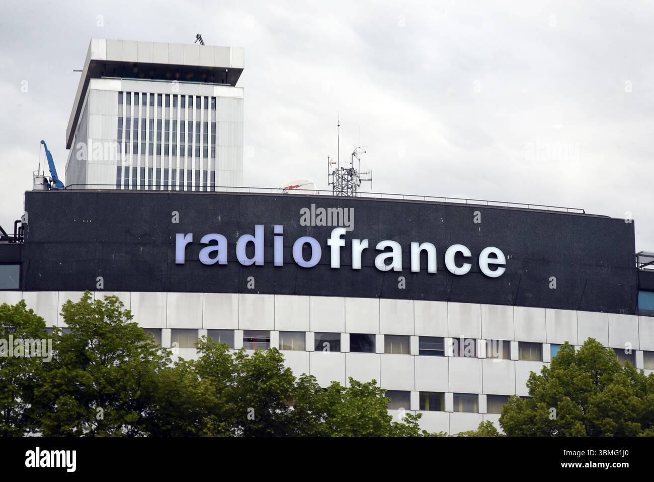 30 May 2020, France, Paris: The building of Radio France (radiofrance ...