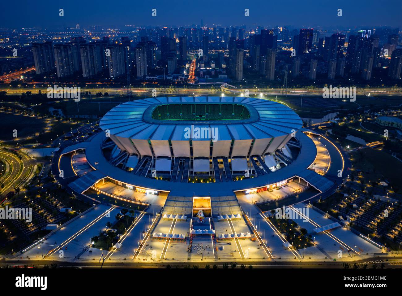 SUZHOU, CHINA - JUNE 26, 2025 - Kunshan Olympic Sports Center is ...