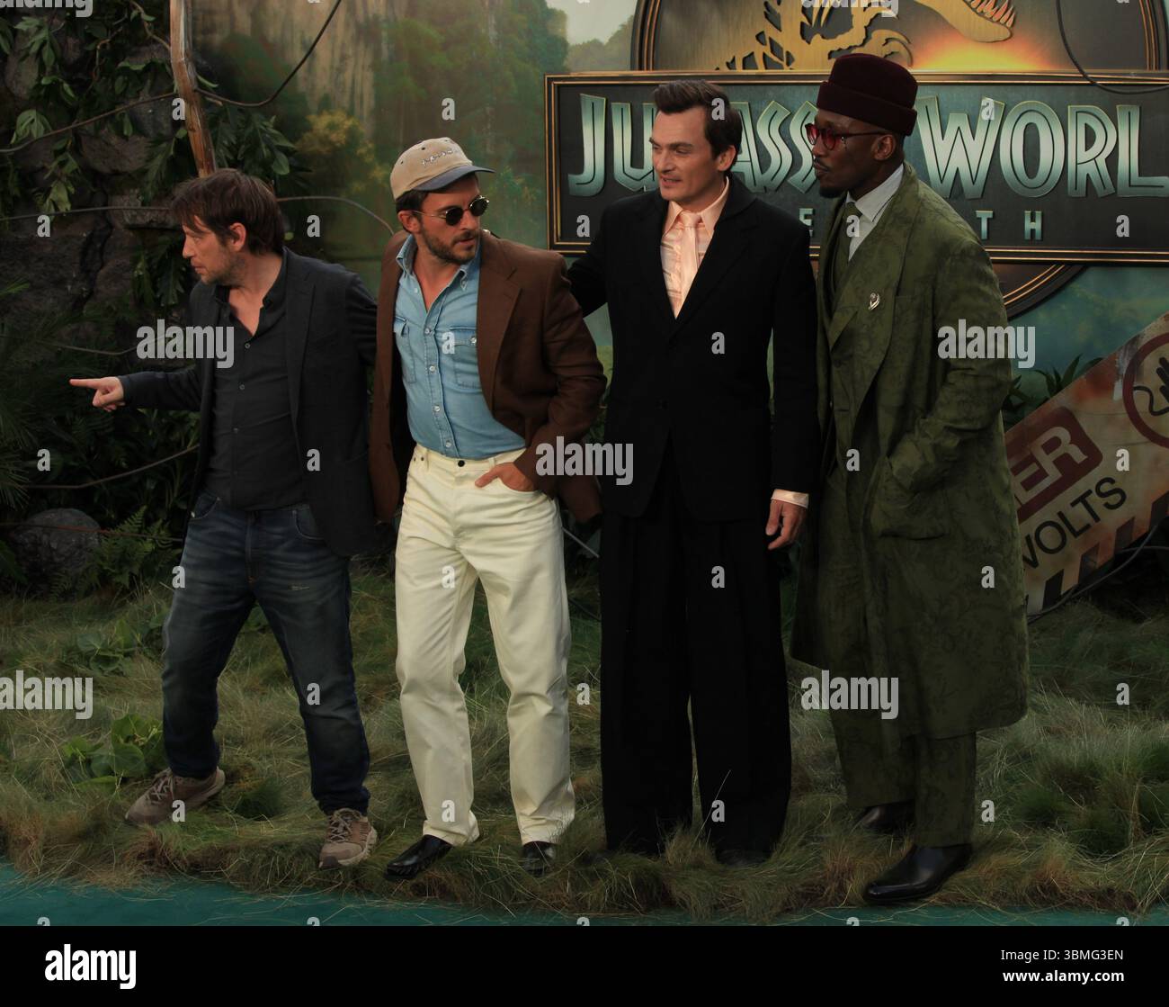 London, UK. Gareth Edwards, Jonathan Bailey, Rupert Friend and ...