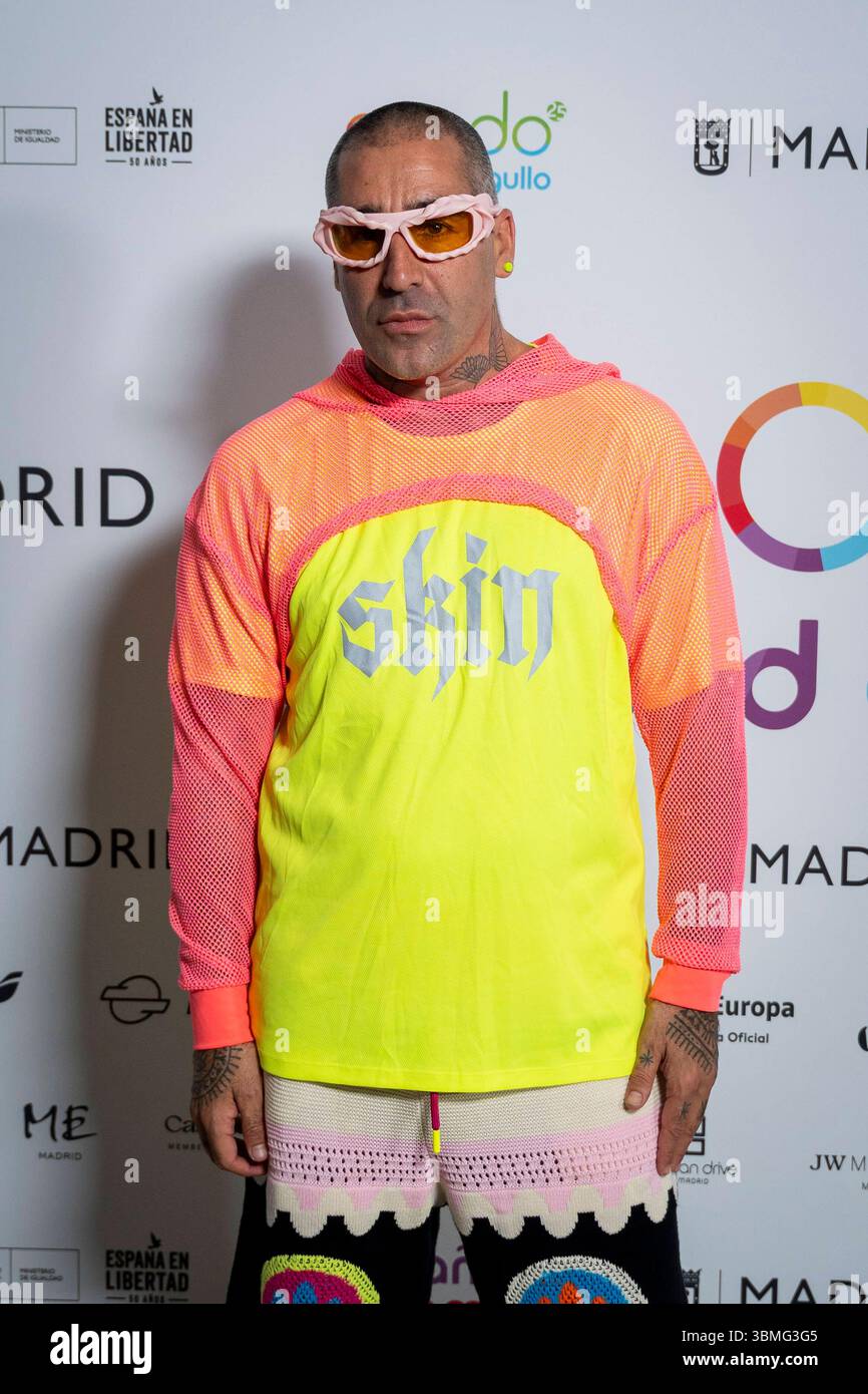MADO Awards Photocall, Madrid, Spain - 26 Jun 2025 Okuda attends to ...