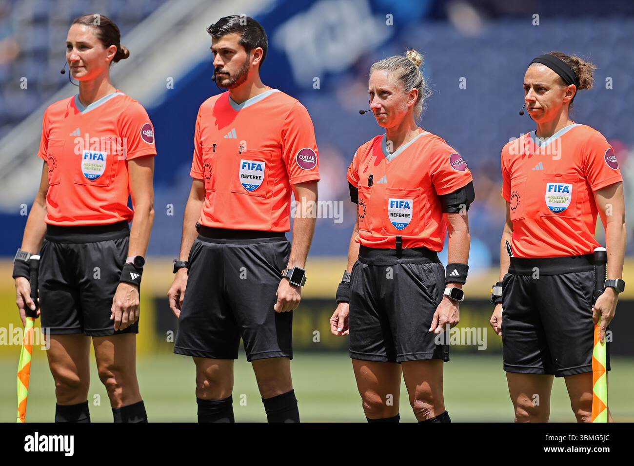 Cincinnati, United States, 25th Jun, 2025. FIFA assistant referee ...