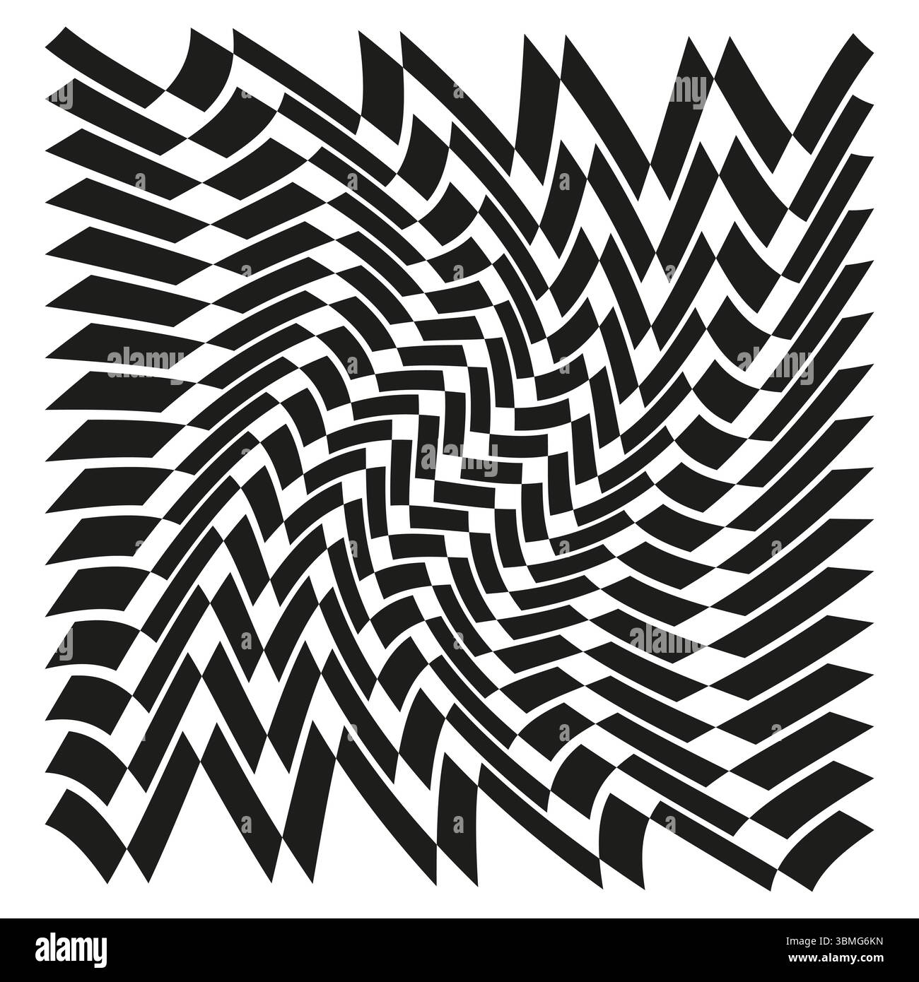 Zigzag pattern icon. Angular wave symbol. Black line illustration. Vector bold design Stock ...