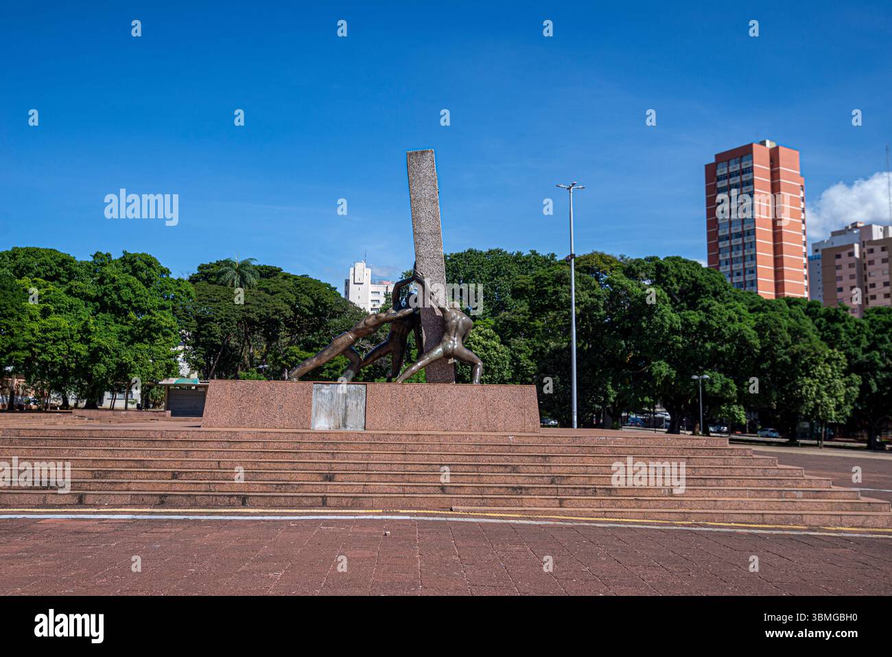 Civica Square in Goiania, Brazil Stock Photo - Alamy
