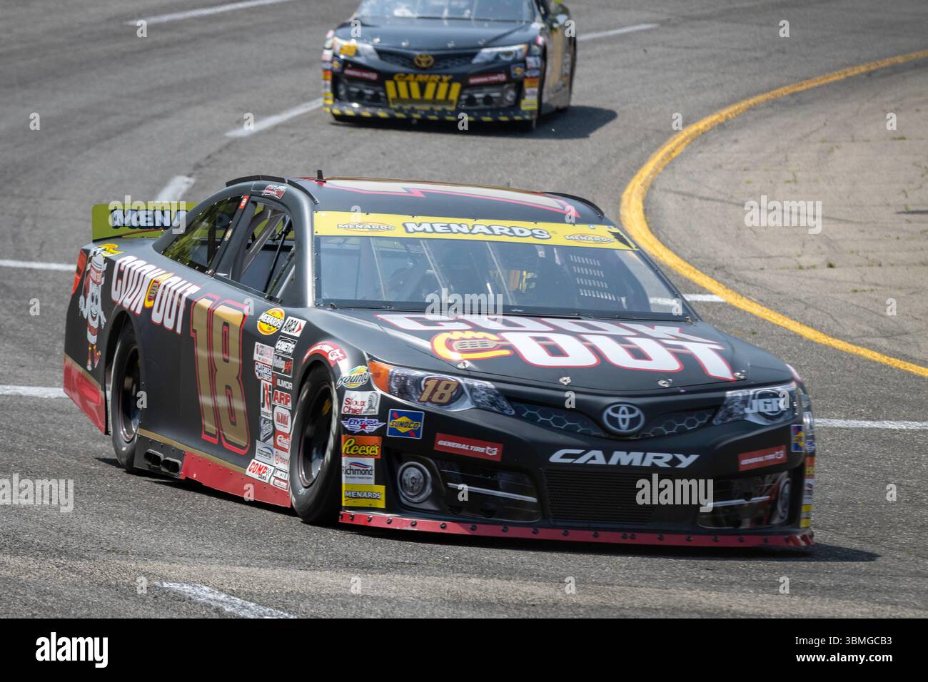 Max Reaves Nascar Arca Menards series at Berlin Raceway Stock Photo - Alamy