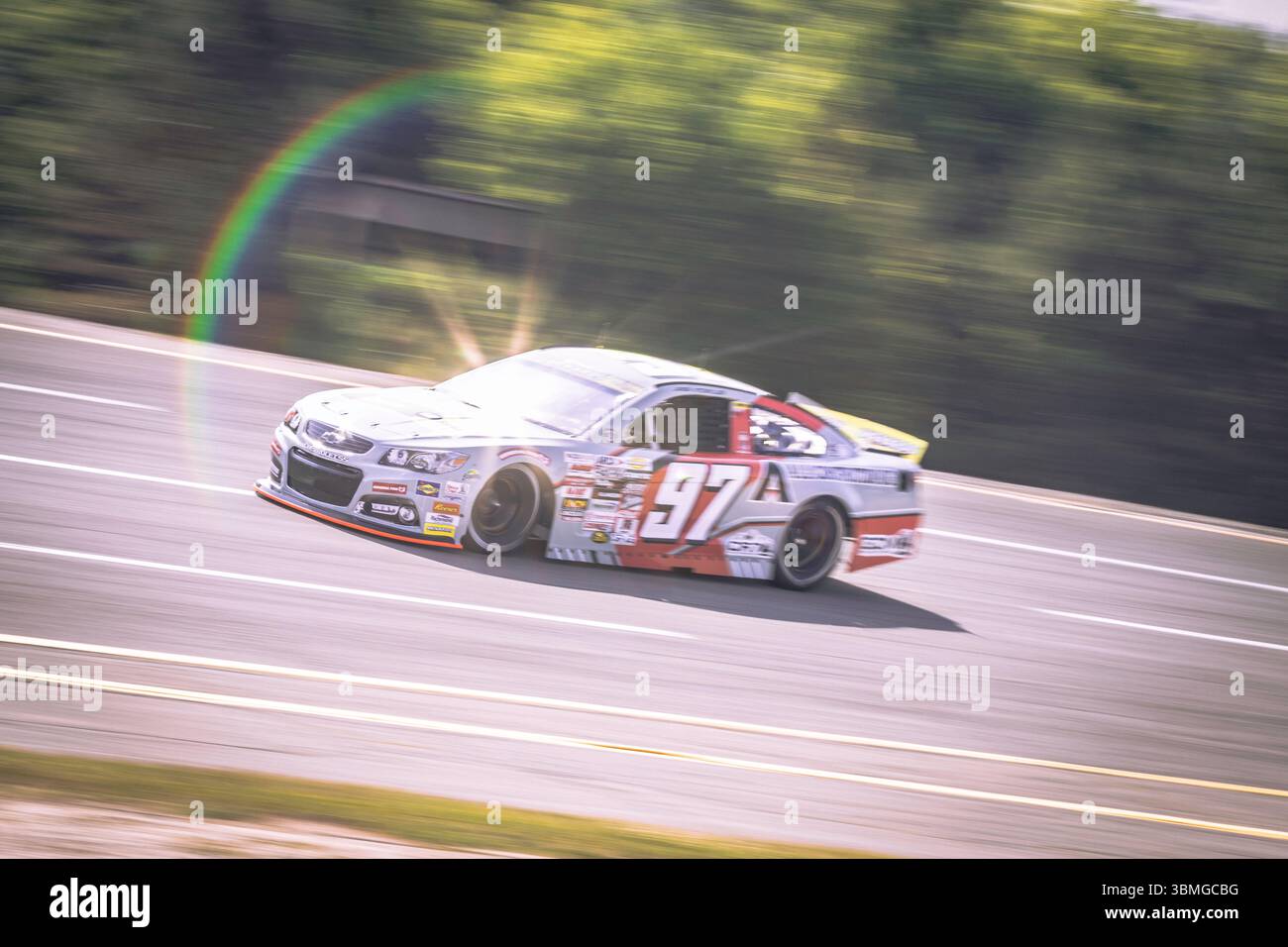Nascar Arca Menards series at Berlin Raceway Stock Photo - Alamy