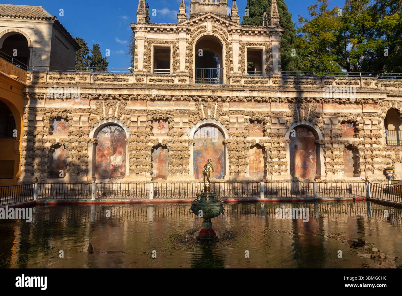 Royal Alcazar of Seville Spain Interior Detail, Historic Royal Palace ...