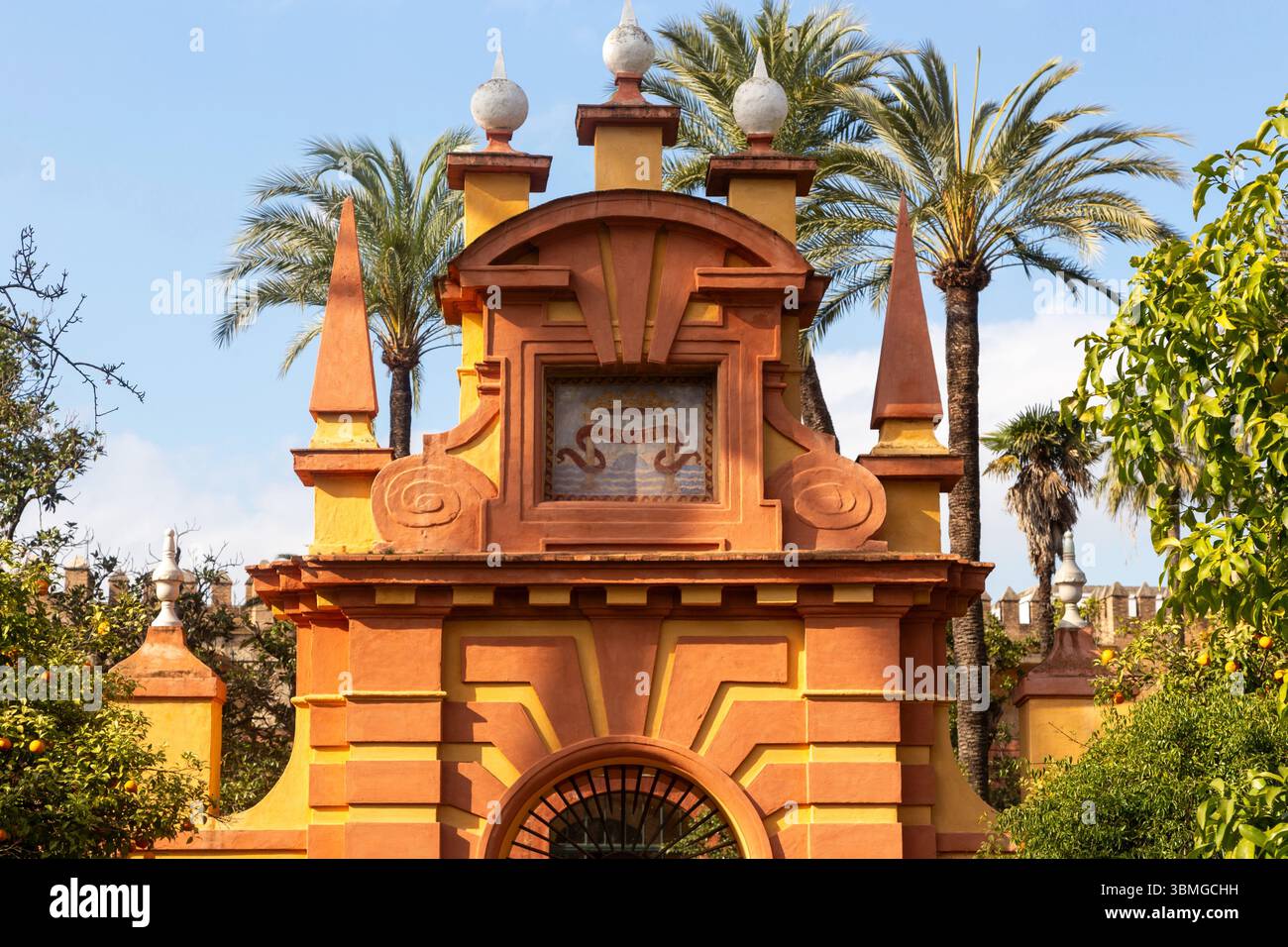 Royal Alcazar of Seville Spain Puerta del Privilegio Historic Palace ...