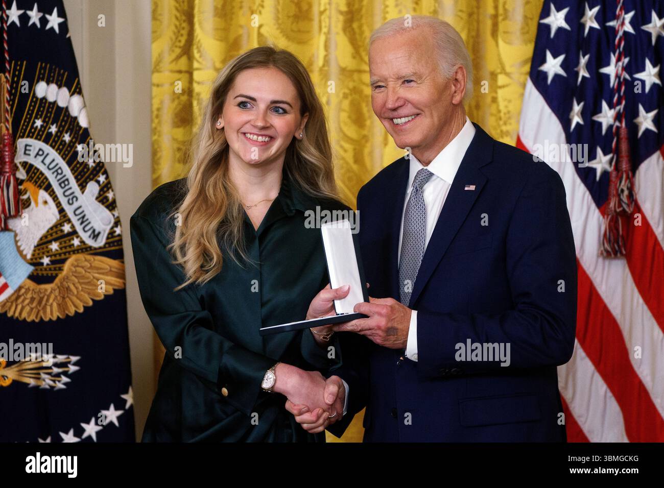 United States President Joe Biden presents the Presidential Citizens ...