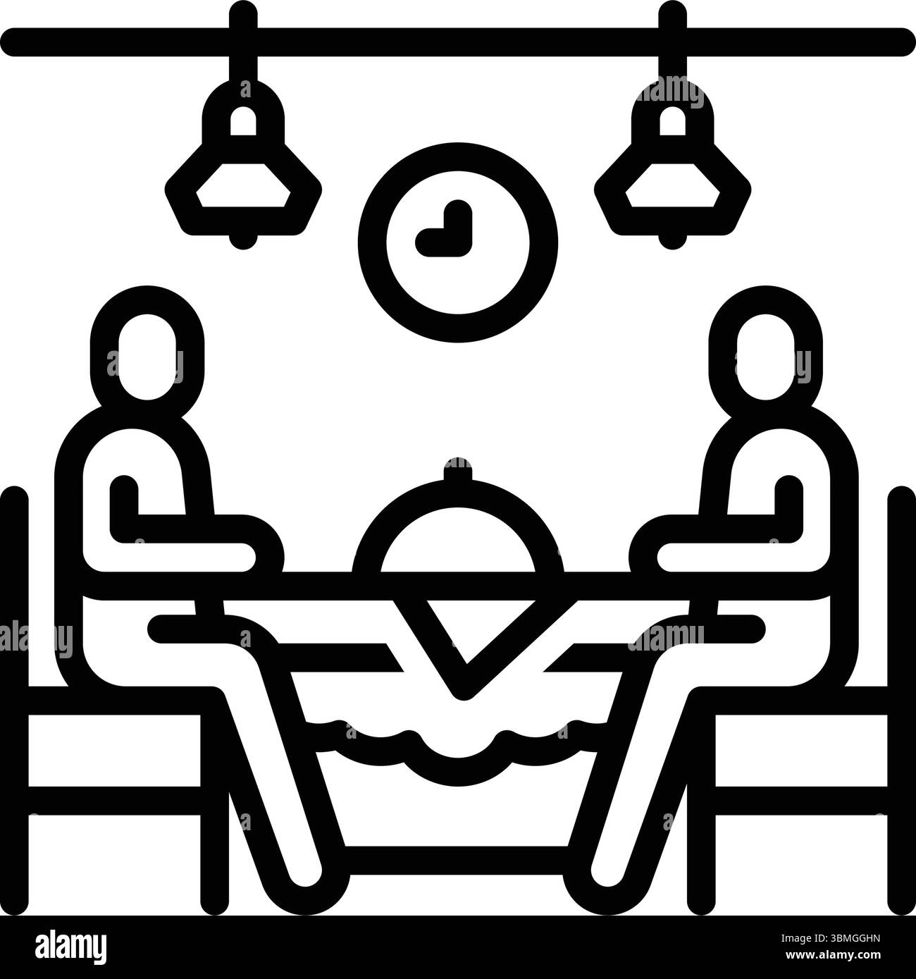 Icon for dinner, dinner party Stock Vector Image & Art - Alamy