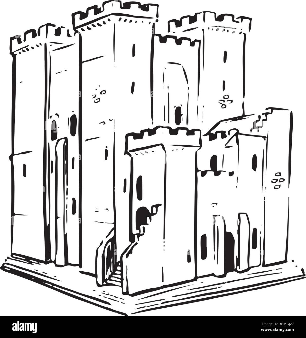 Gateway sketch Cut Out Stock Images & Pictures - Alamy