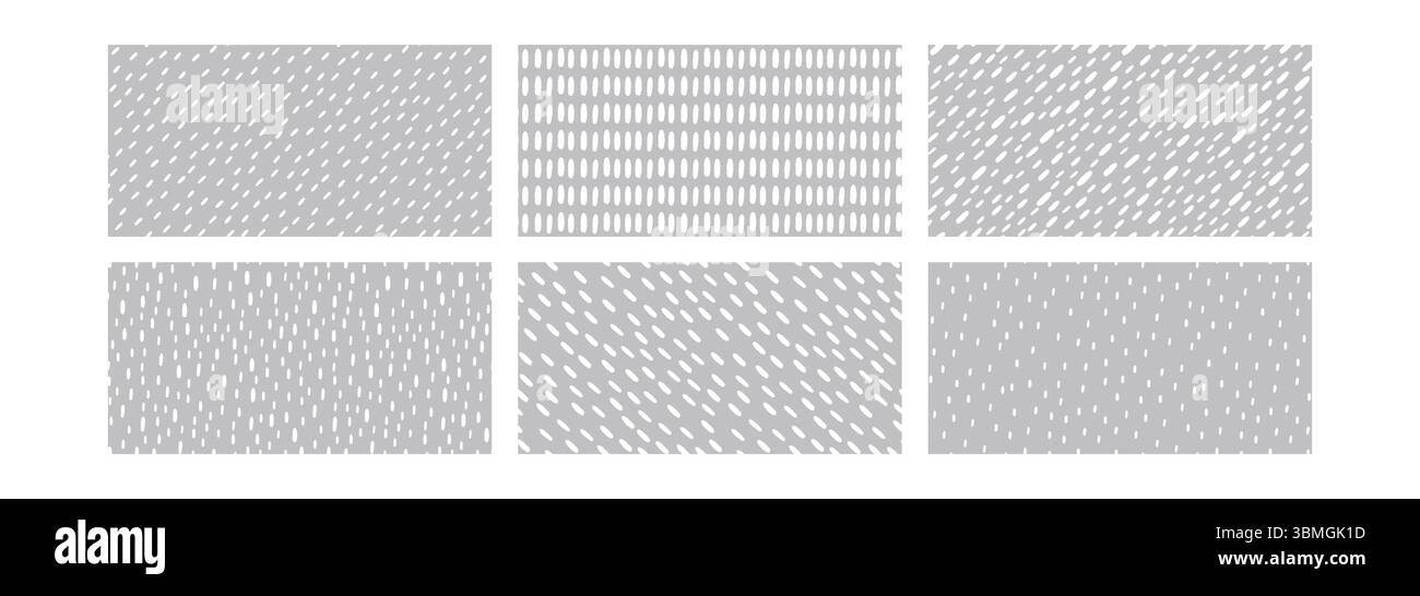 Simple rain pattern. Seamless pattern with white drops of rain. Small ...