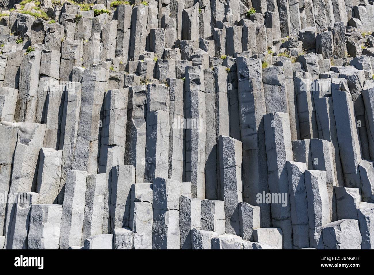 Basalt Columns close-up shot in Vik, Iceland, Europe Stock Photo - Alamy