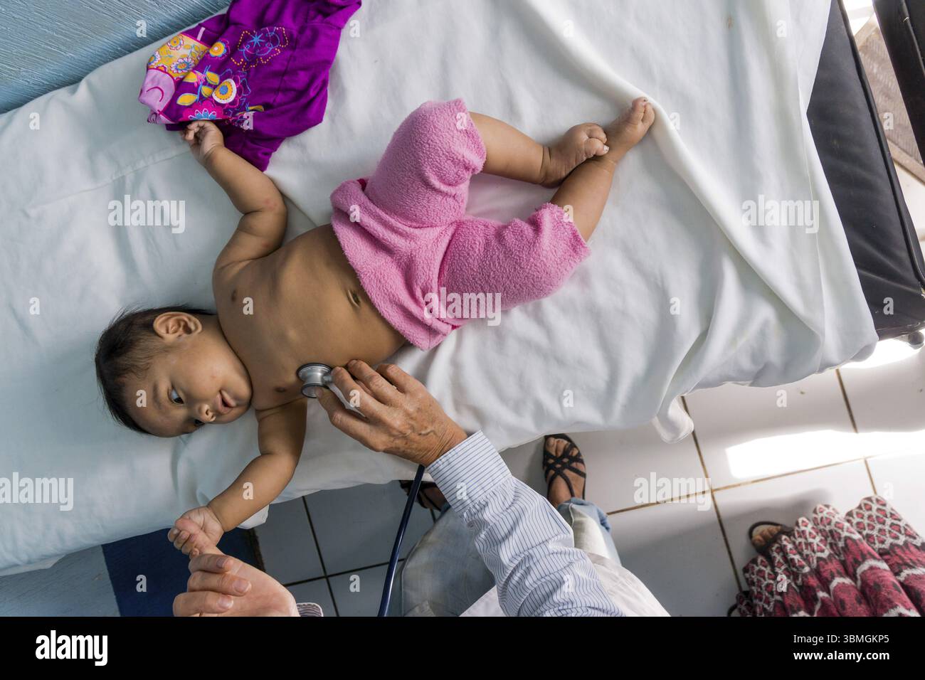 Pediatric review, health center, Lancetillo (La Parroquia ...