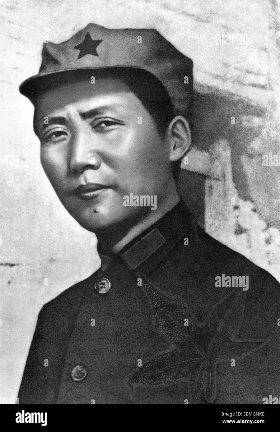 Portrait of the young Mao Zedong or Mao Tse-tung (1893-1976) Mao Zedong ...