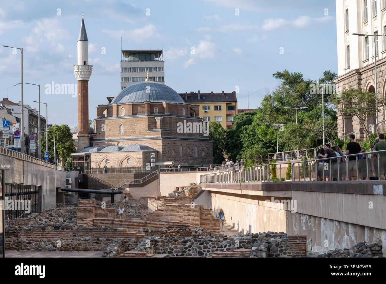 Sofia, Bulgaria. June 21st 2025. Central Mosque of Sofia, Banya Bashi ...