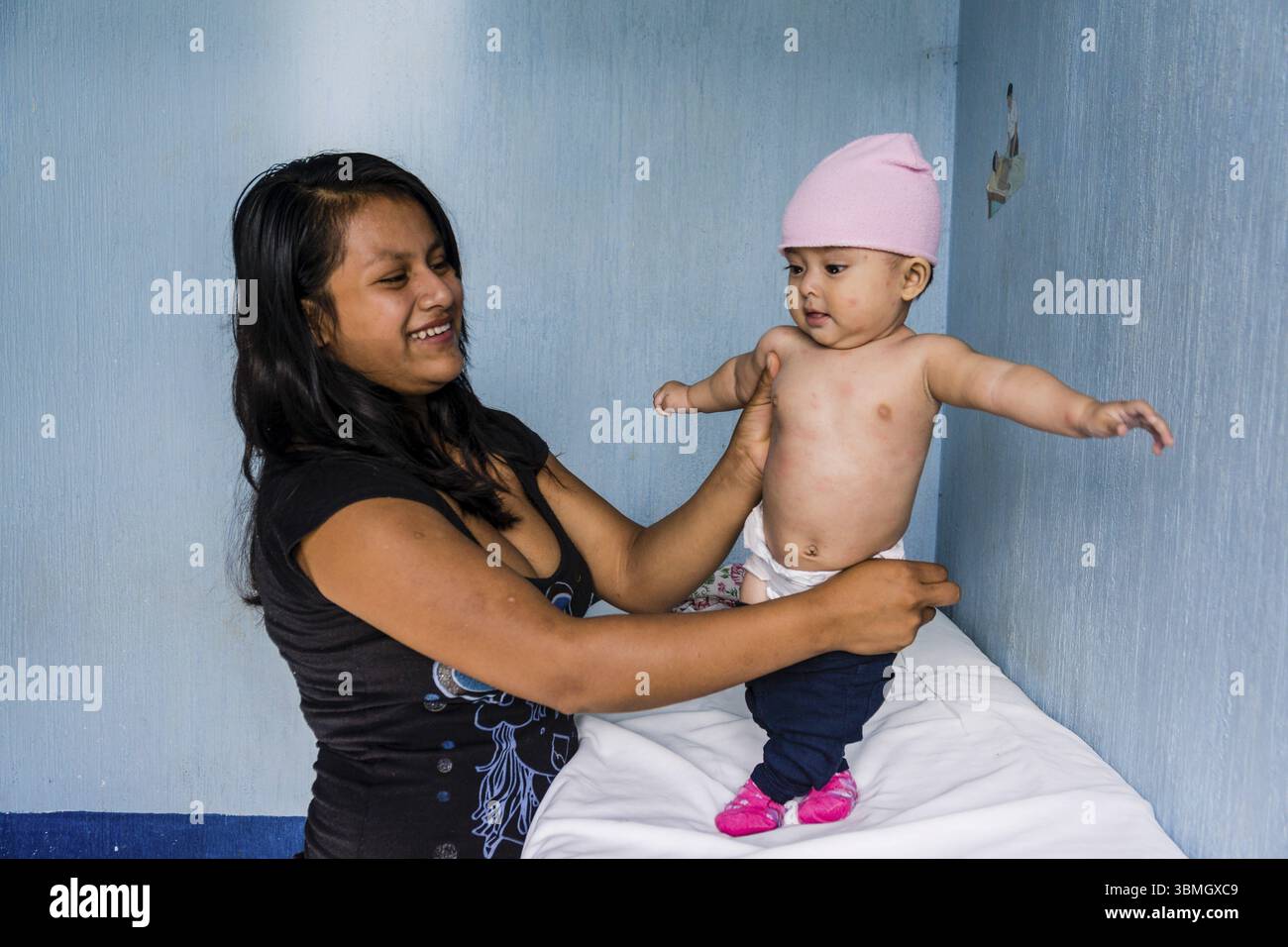 Pediatric review, health center, Lancetillo (La Parroquia ...