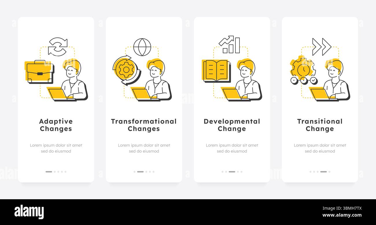 Organizational processes technology concept hi-res stock photography ...