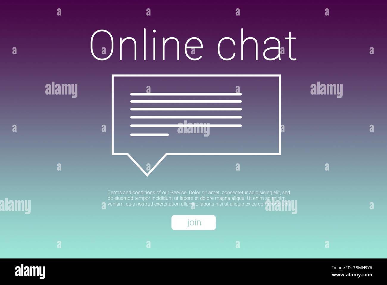 Digital composite chat text hi-res stock photography and images - Alamy