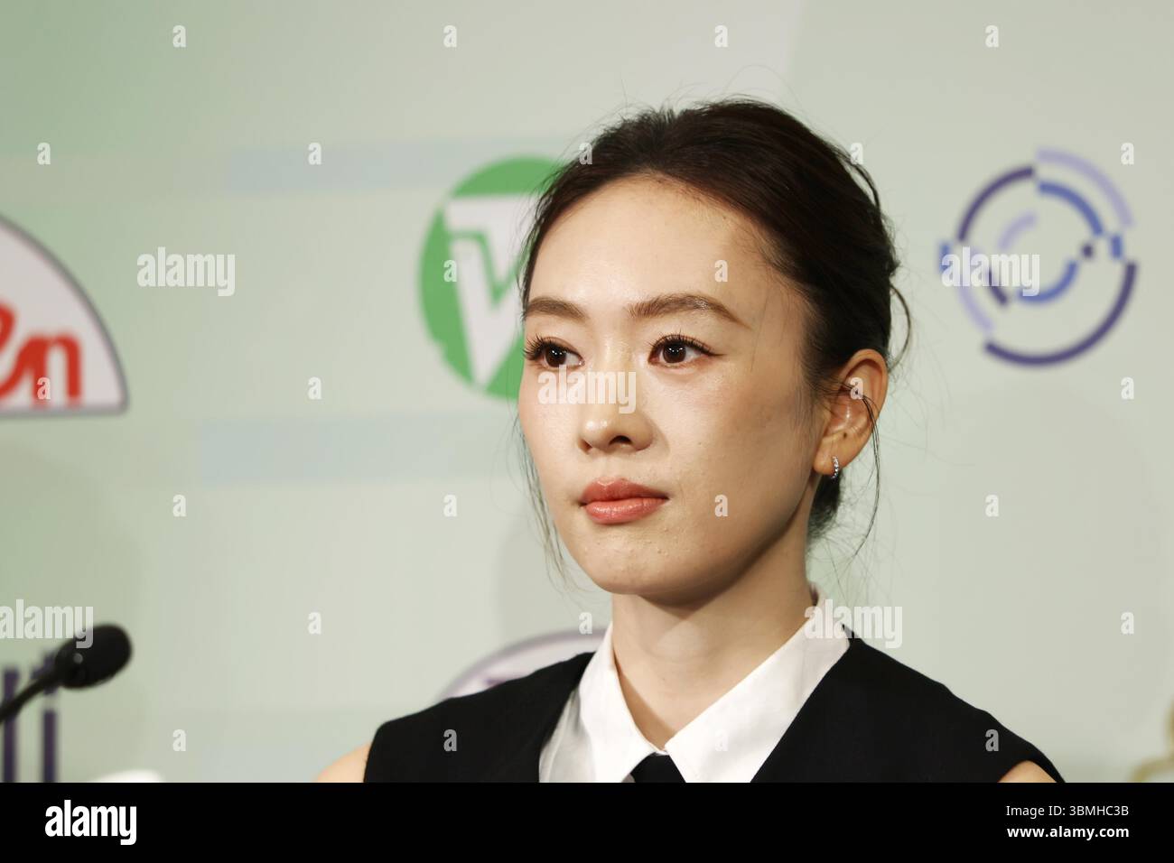 Chinese actress Tong Yao attends an activity in Shanghai, China, 25 ...