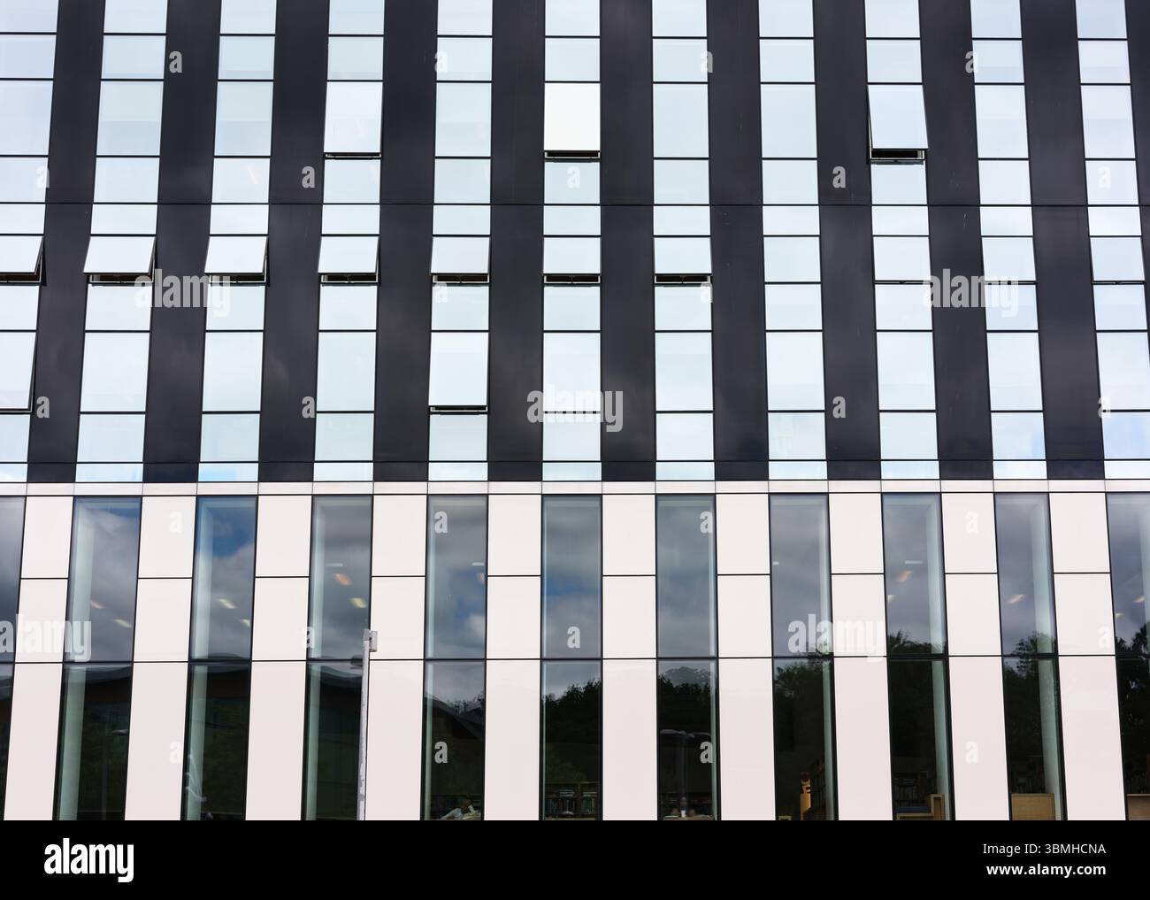 The Cube Council office building, Corby, England Stock Photo - Alamy