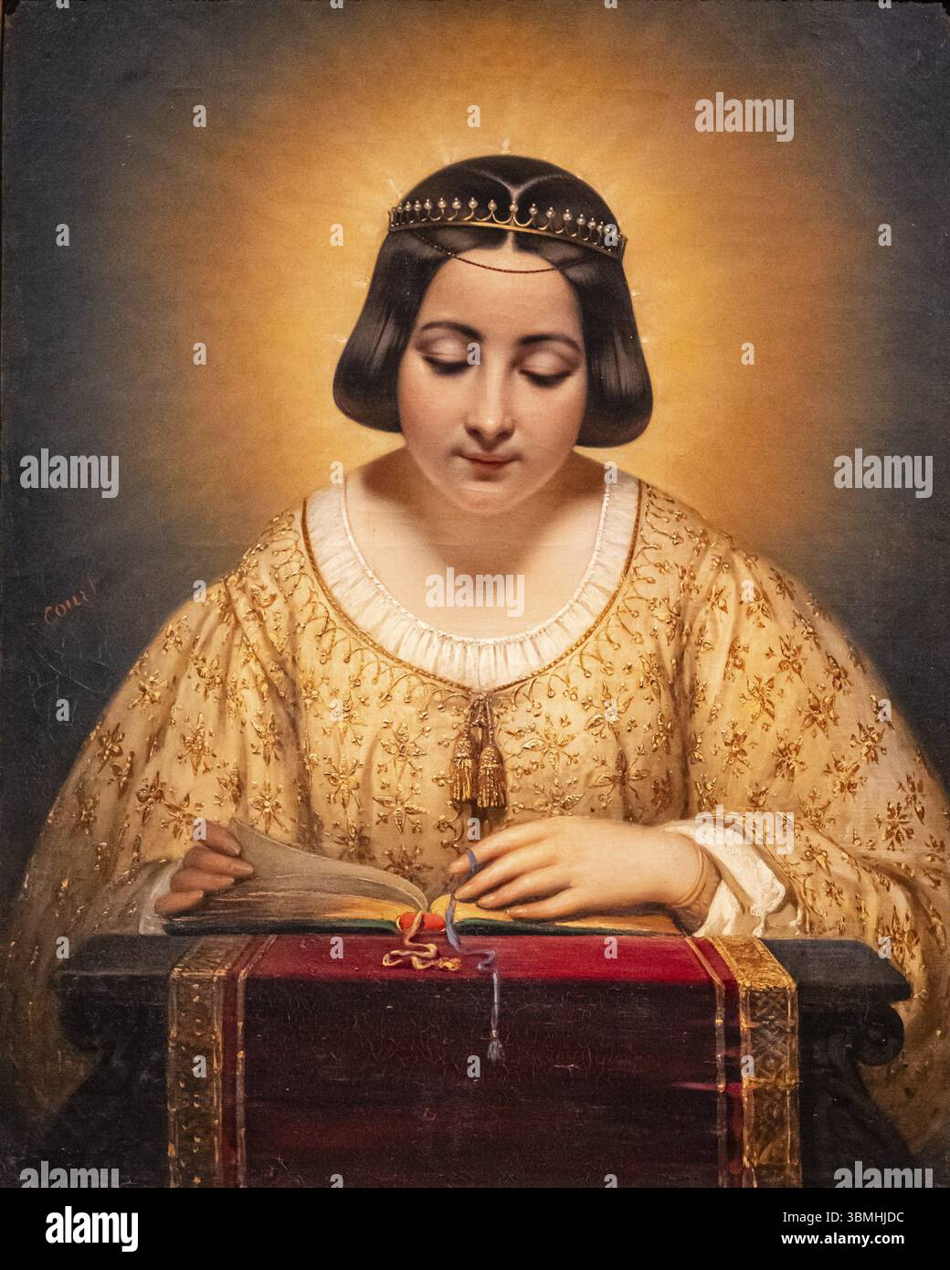 Saint Clare, Joseph Desire Court, oil on canvas, 1820-1865, Amsterdam ...