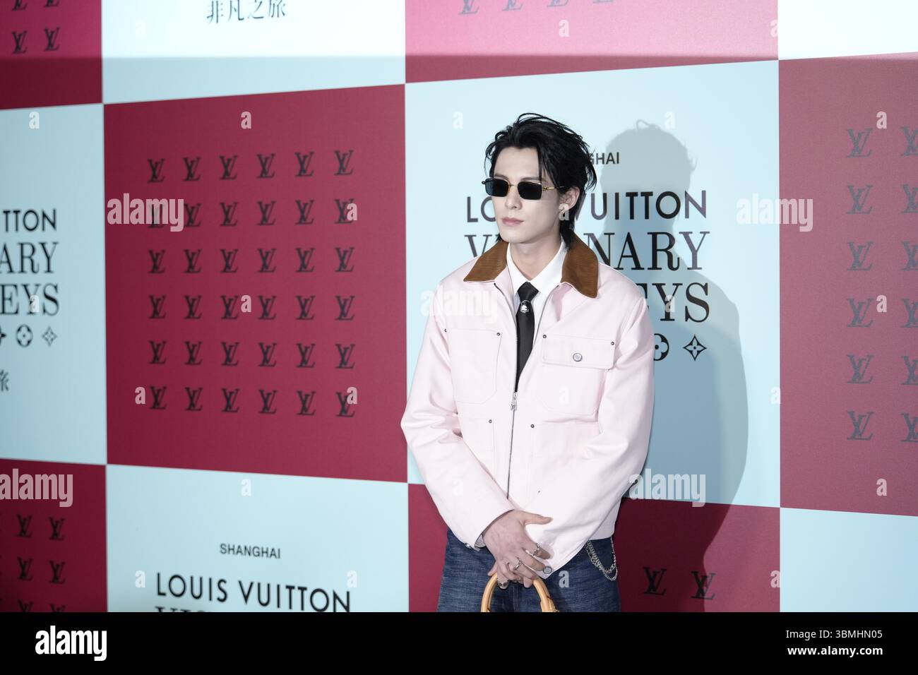 Chinese actor Dylan Wang attends an activity in Shanghai, China, 26 ...