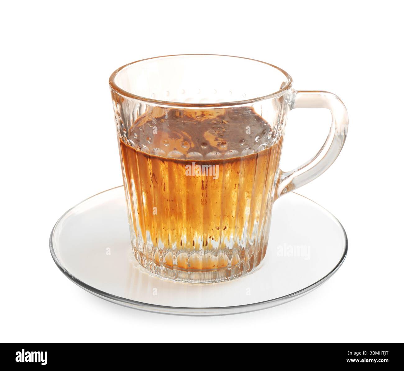 Tasty coffee in cup isolated on white Stock Photo - Alamy