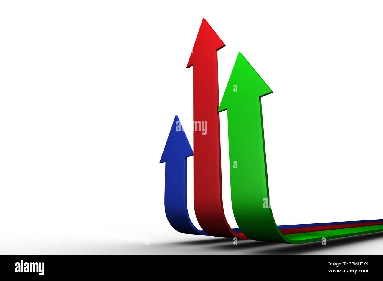 Showing up arrows hi-res stock photography and images - Alamy