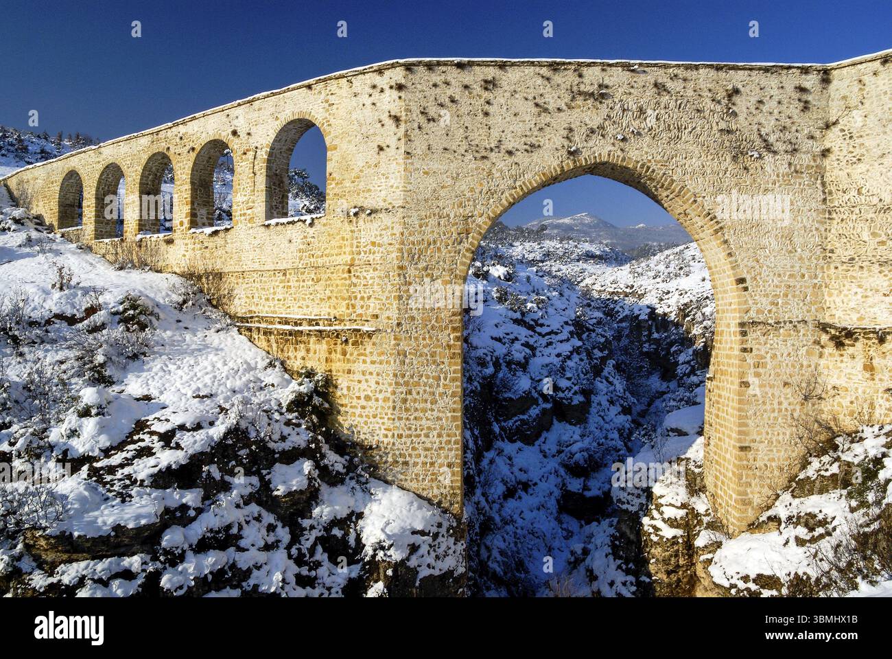 Incekaya Aqueduct. Tokatli Canyon. Safranbolu. Zentralanatolien ...