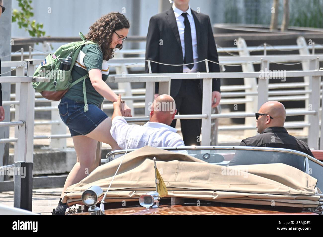 Venice, Italy. 25th June, 2025. NAME CORRECTION - Unidentified person ...