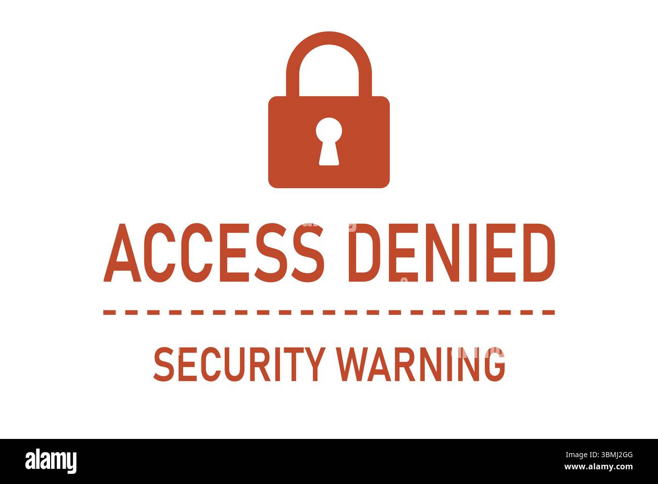 Security alert image with a padlock icon, "Access Denied" and "Security ...
