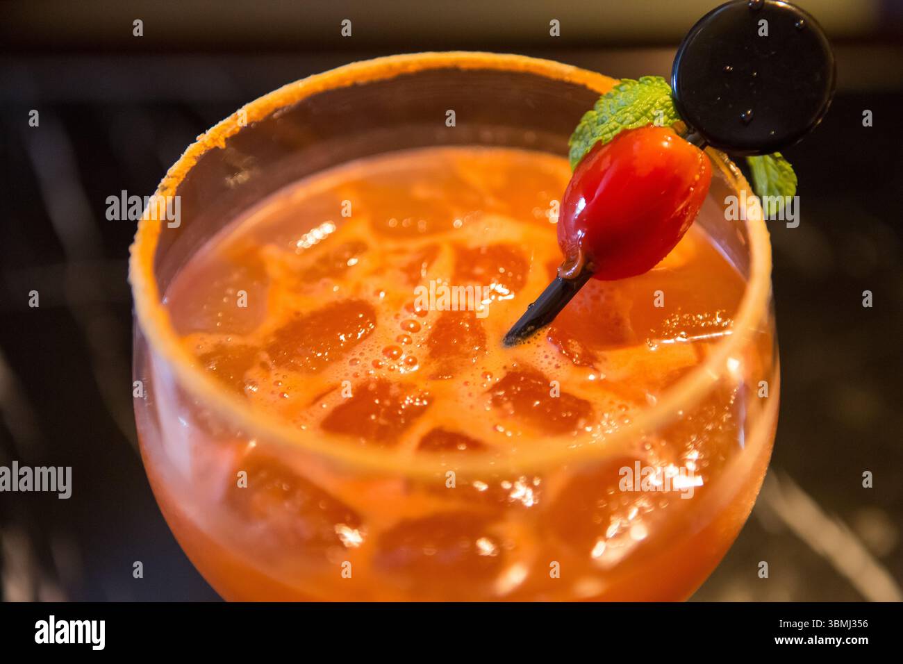 cocktail from 5 star hotel in macau Stock Photo - Alamy