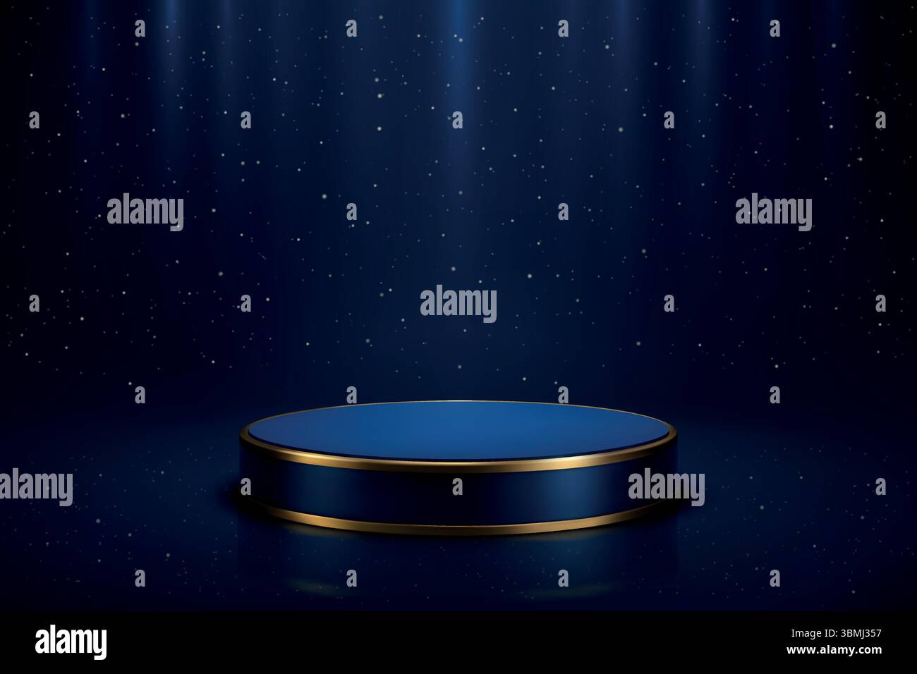 Magic round 3d render Stock Vector Images - Alamy