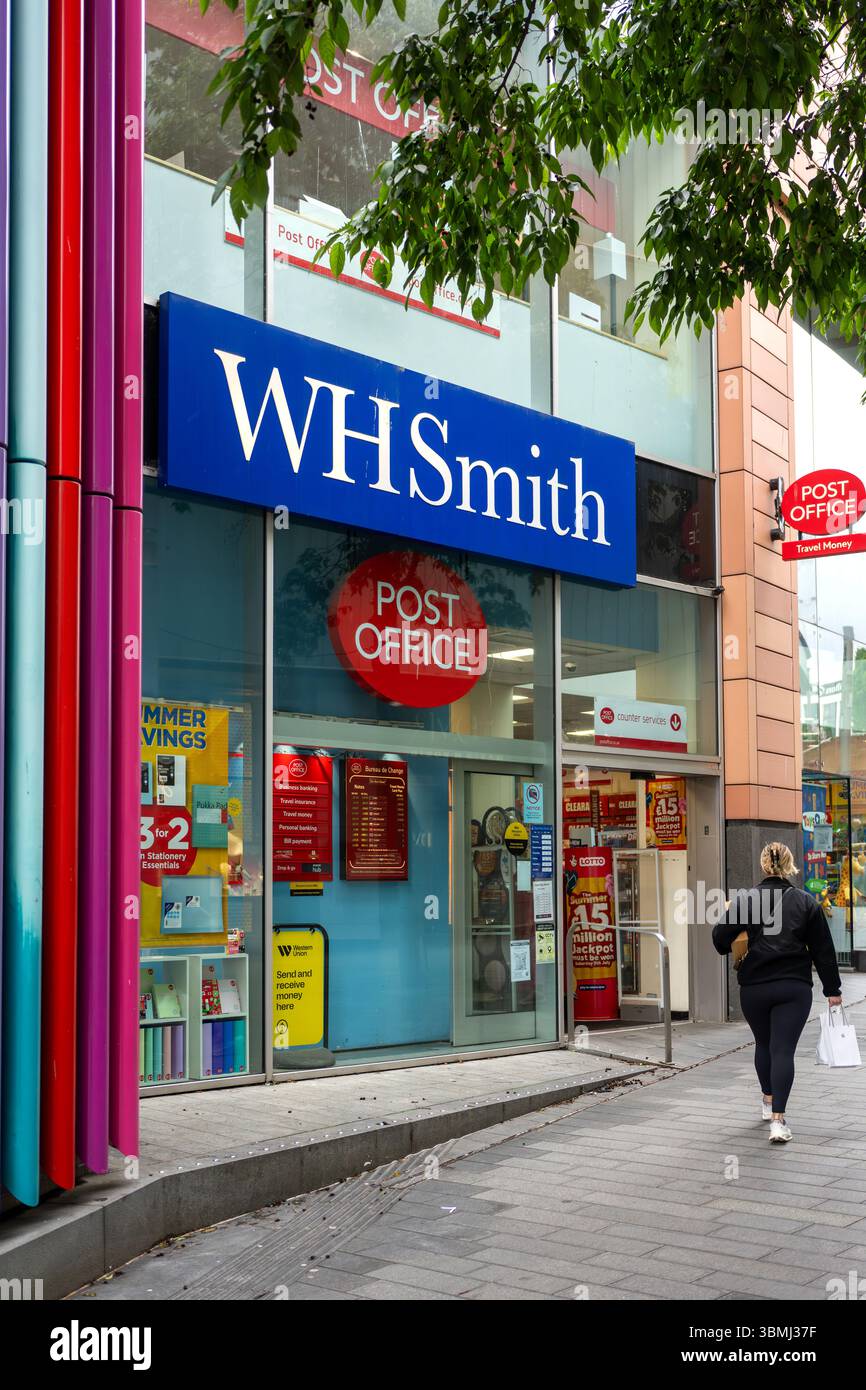 WH Smith in Liverpool ONE Shopping Centre in Liverpool.UK Stock Photo ...