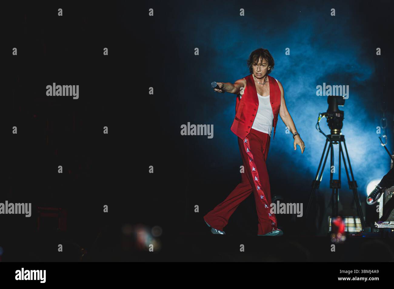 Gianna Nannini performs the “Sei nell'anima” tour on June 26, 2025 at Circo Massimo, Rome, Italy ...
