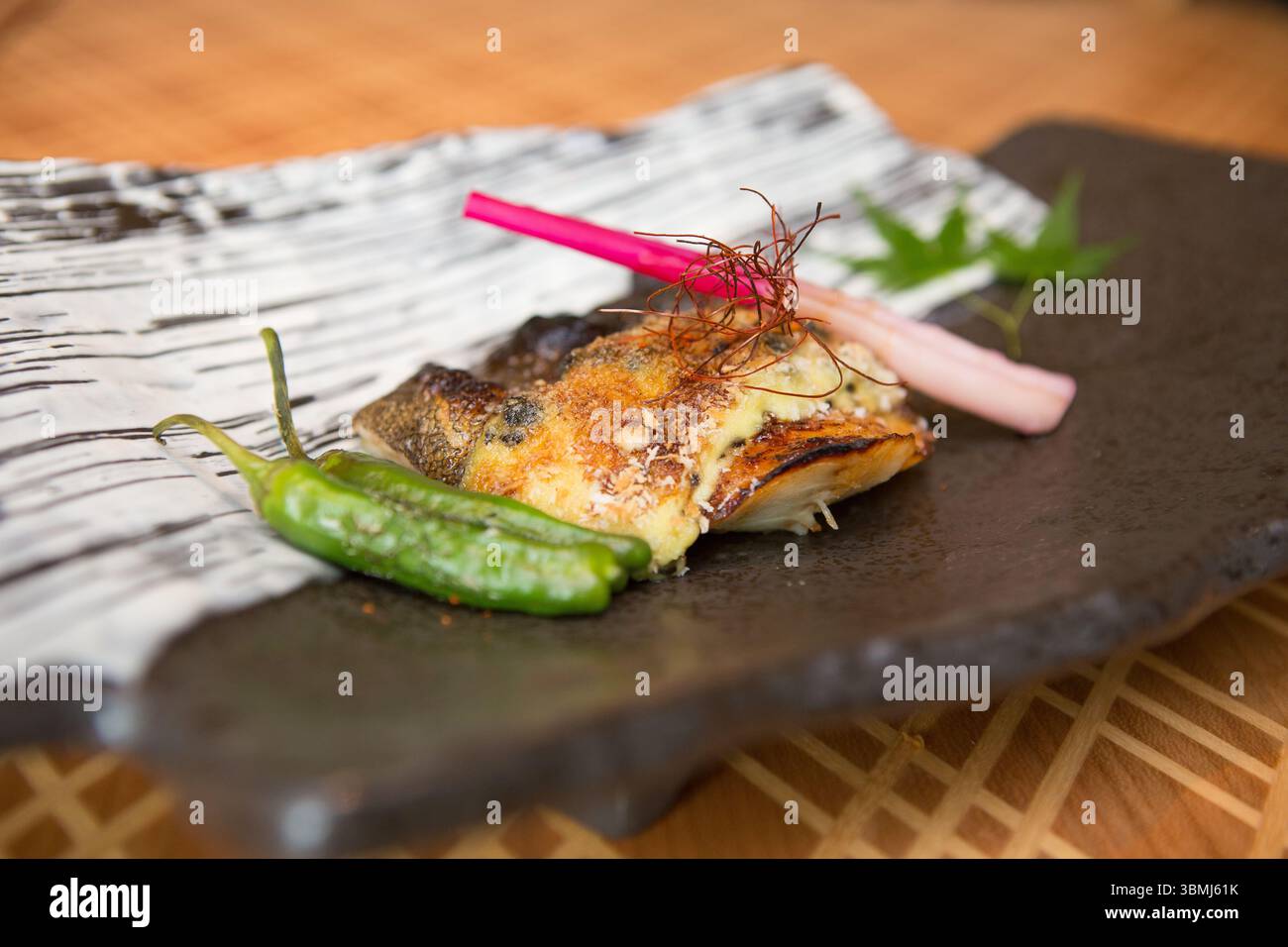 Beautifully grilled fish presented hi-res stock photography and images ...