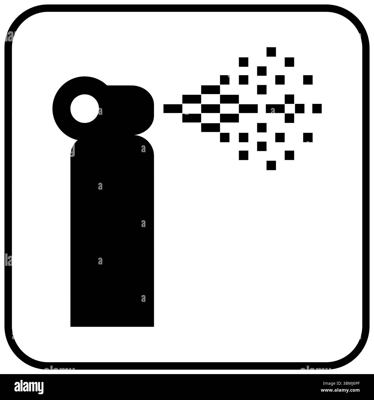 Bear spray icon Stock Photo - Alamy