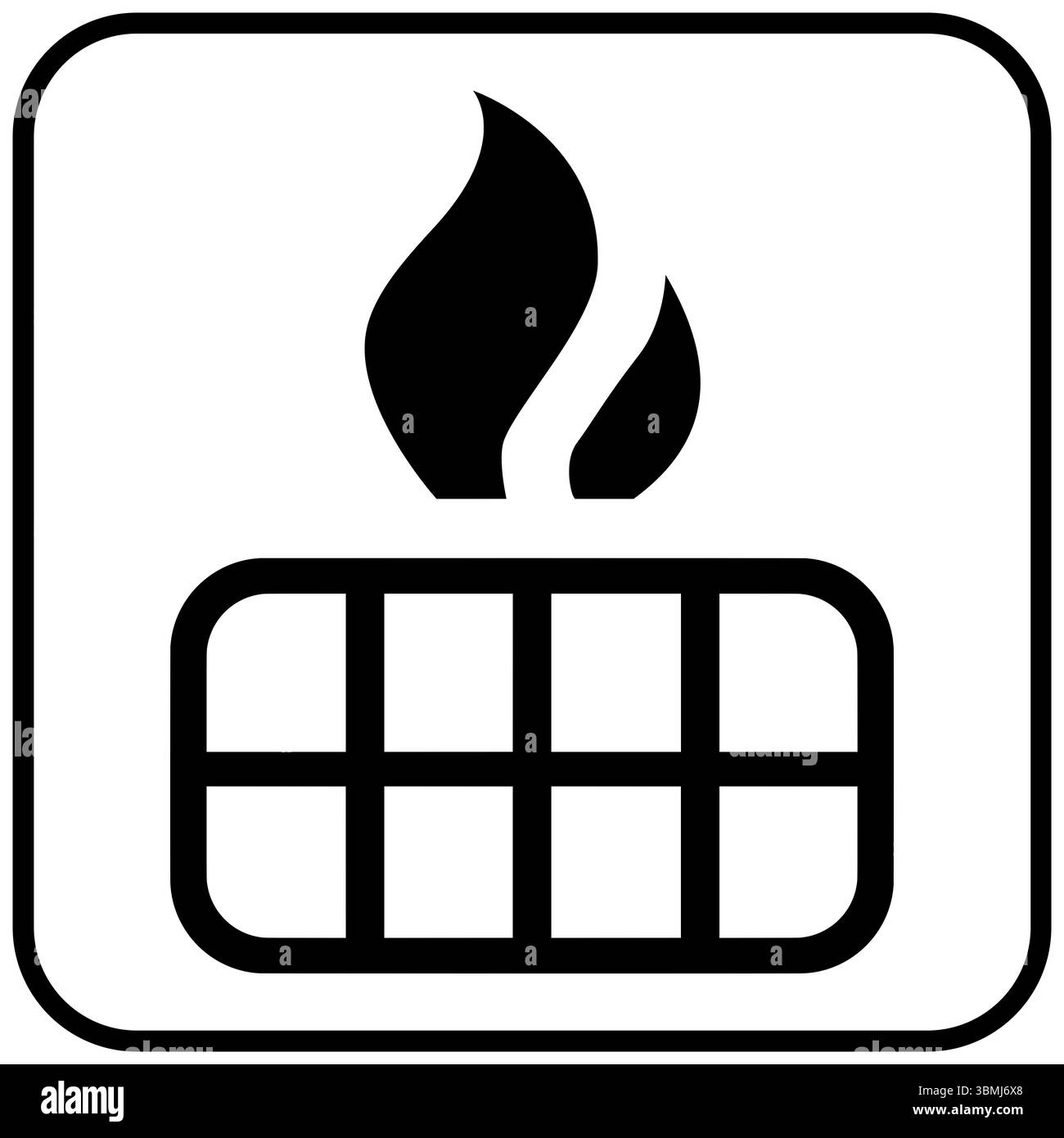 Sign fire Black and White Stock Photos & Images - Alamy
