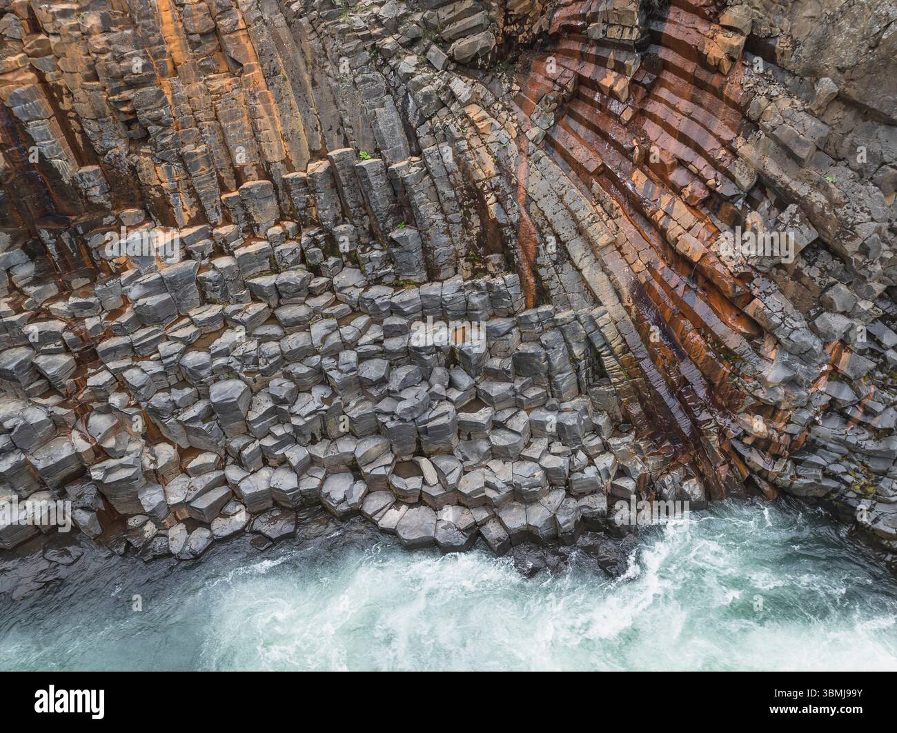 Stuolagil canyon iceland hi-res stock photography and images - Alamy