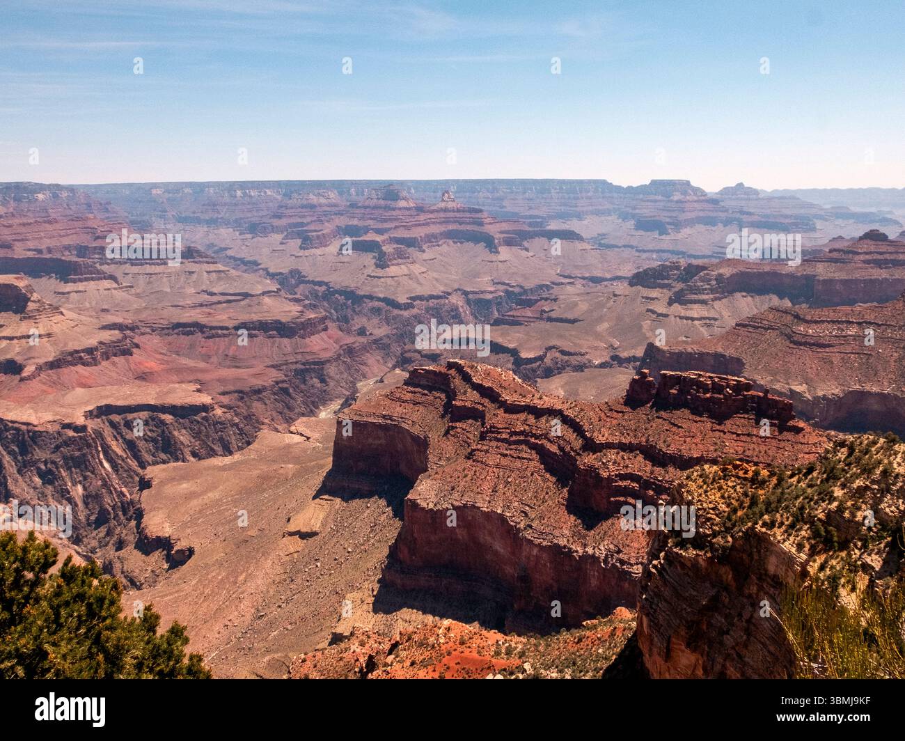 Rugged terrain of the Grand Canyon carved by the Colorado River Stock ...