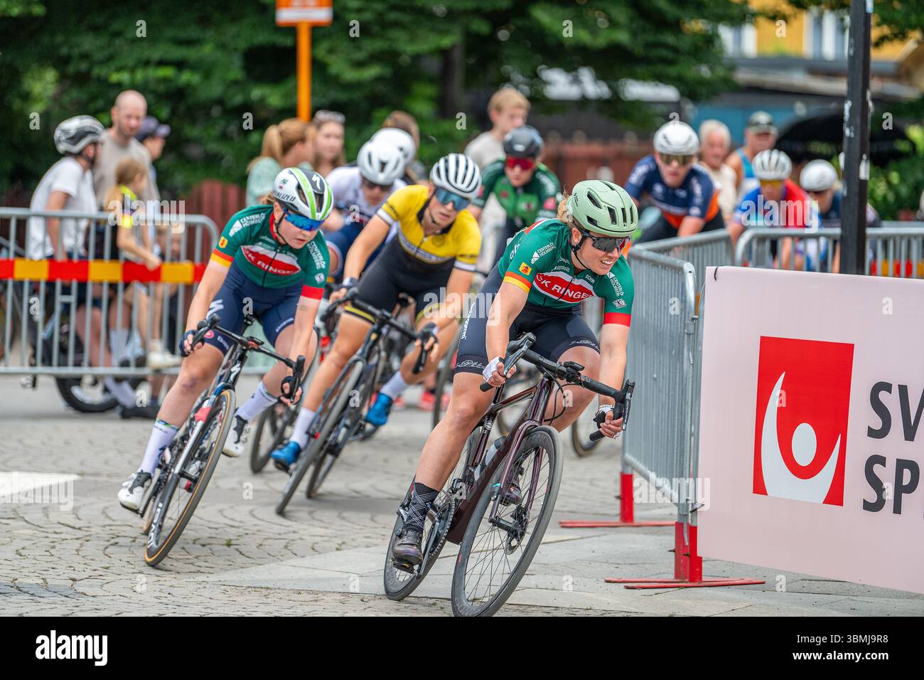 The ladies Swedish Cycling Short Distance Championship during the ...